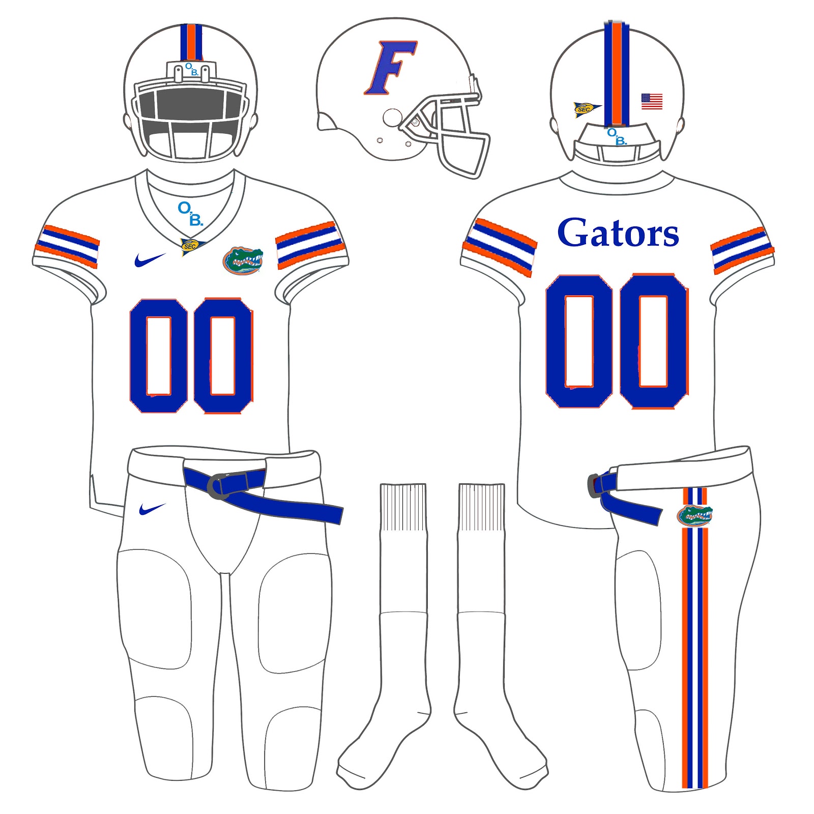 Florida Gators Uniform Tracker : December 2009