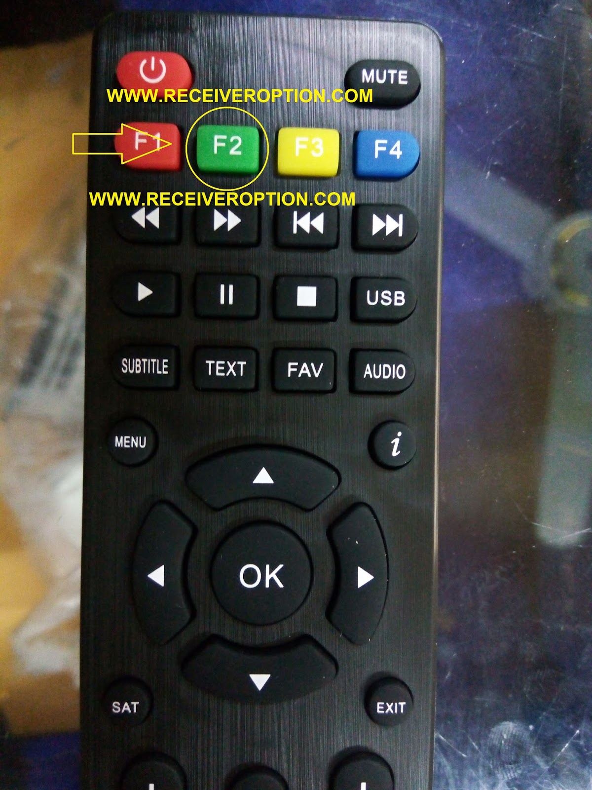 STAR TRACK 5500HD RECEIVER BISS KEY OPTION - How To Enter Biss key ...