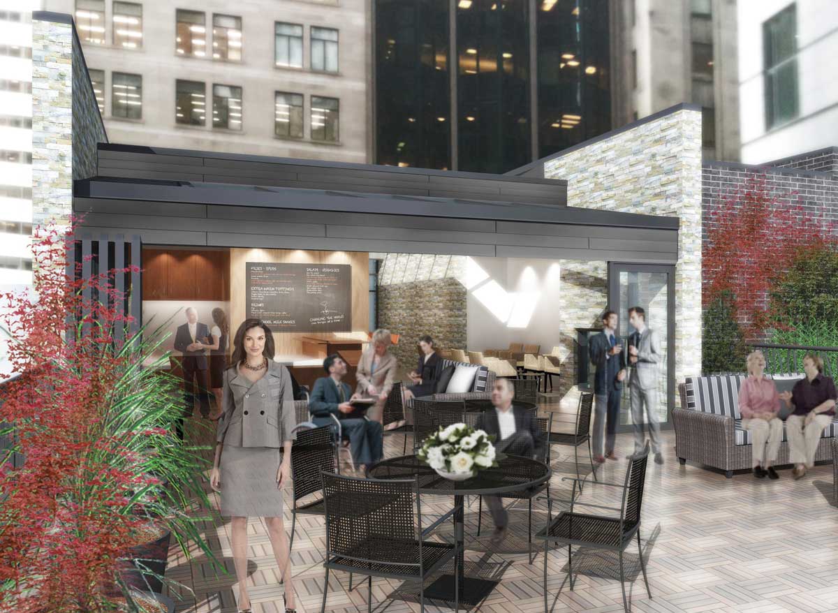 The National Club: The National Club's Rooftop Patio