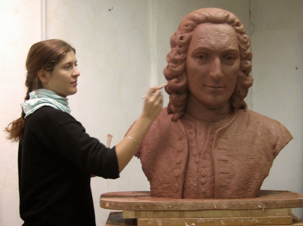 Lucie Geffré: About the bust of Linnaeus