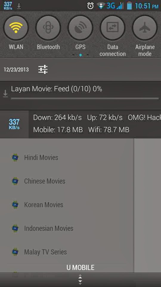 TinKosongBerkarat: Aplikasi Layan Movie Untuk Android