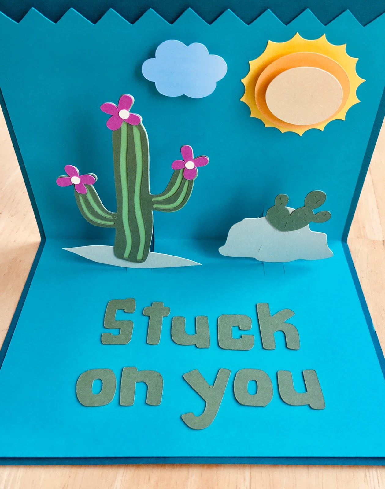 The Cropping Canuck: Pop-Up Cactus Valentine Cards - Design Space file ...