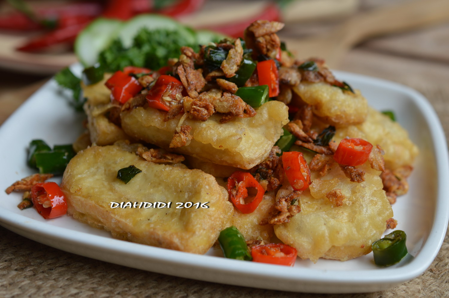 Diah Didi's Kitchen: Olahan Tahu Goreng ala Resto