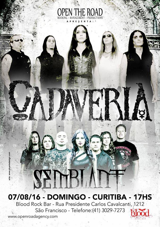 Ultimo Volume: Cadaveria confirma primeira turnê pelo Brasil após 15 ...