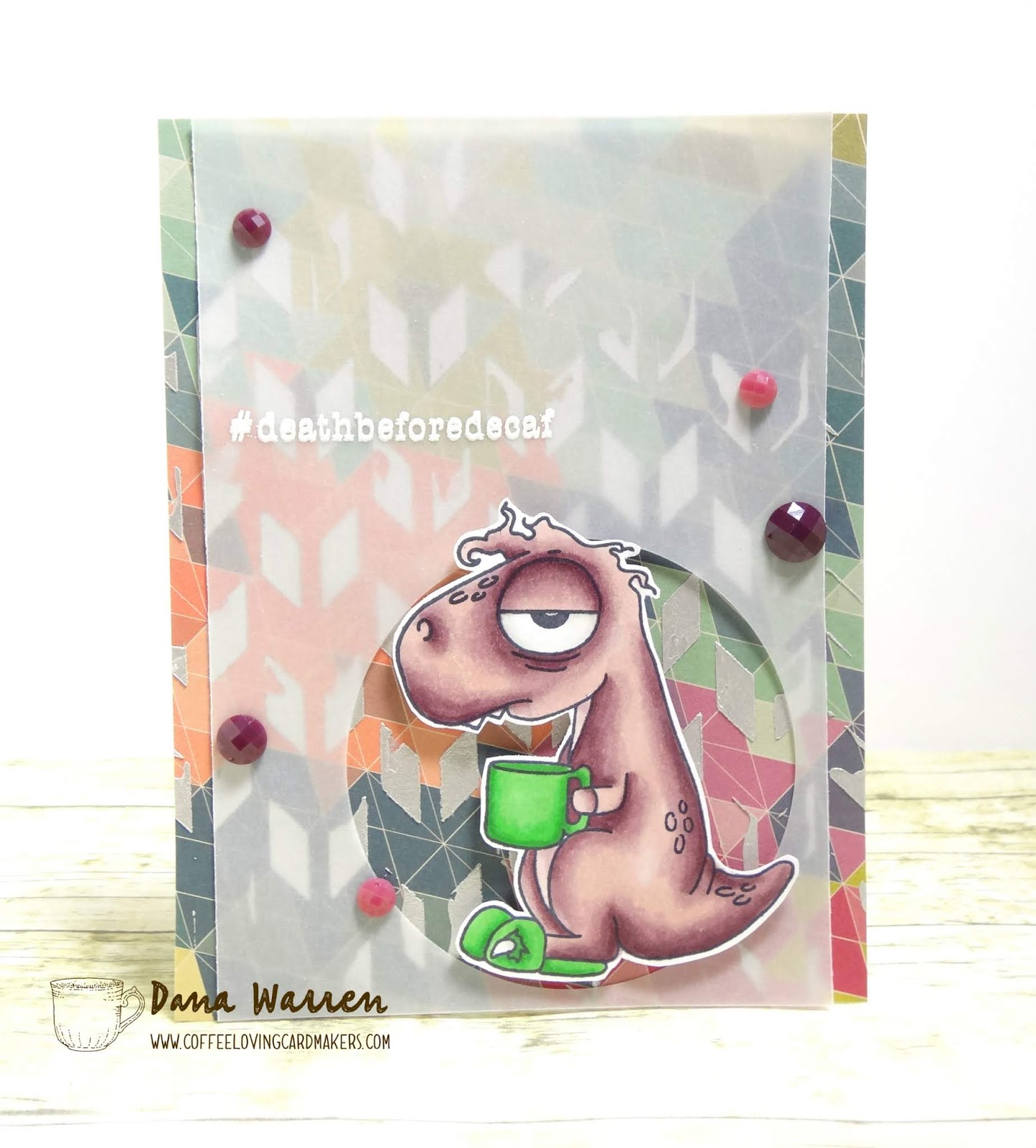 Kraft Paper Stamps: The Rabbit Hole Designs & Coffee Loving Cardmakers ...