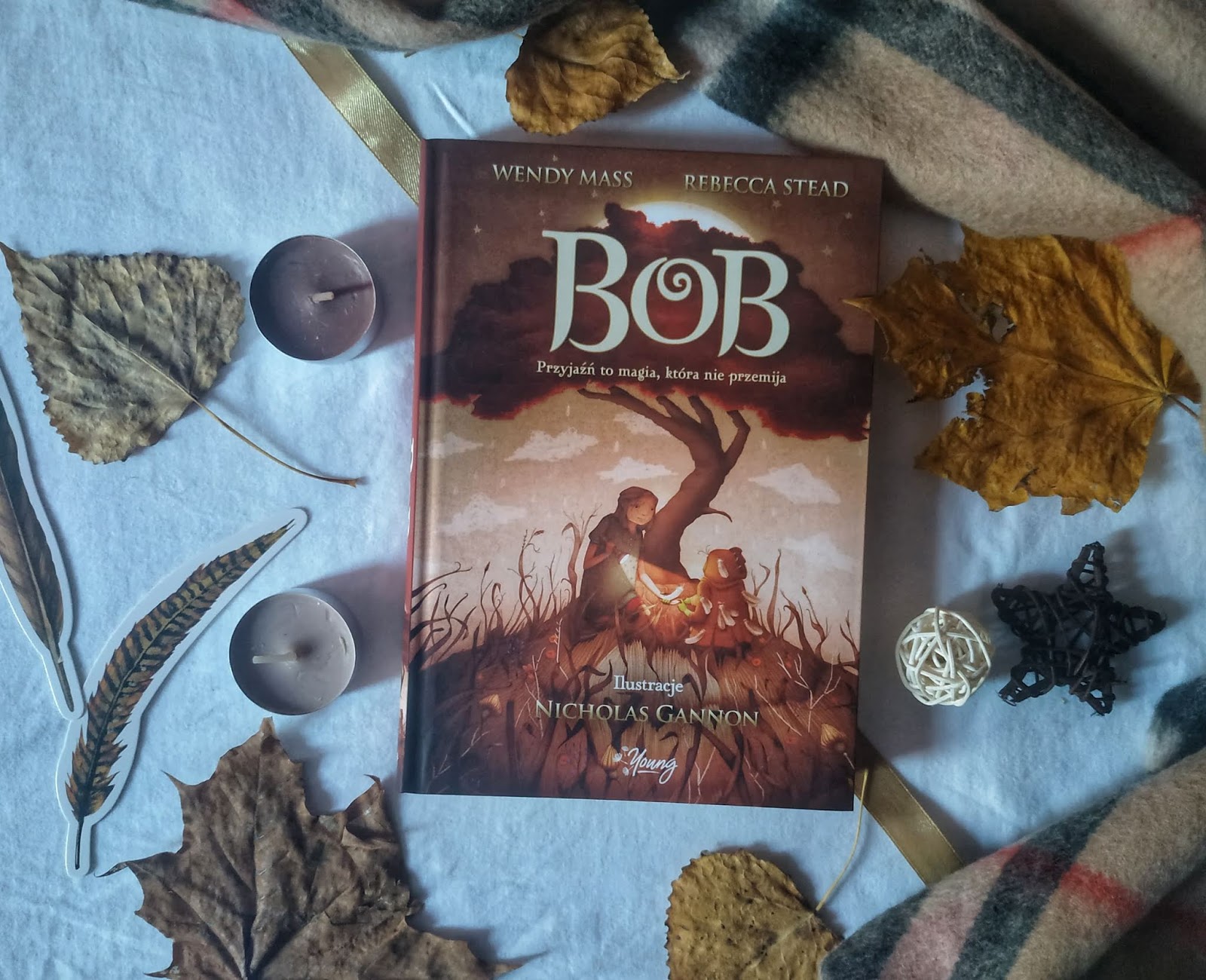 „BoB” - Wendy Mass, Rebecca Stead | Po drugiej stronie okładki