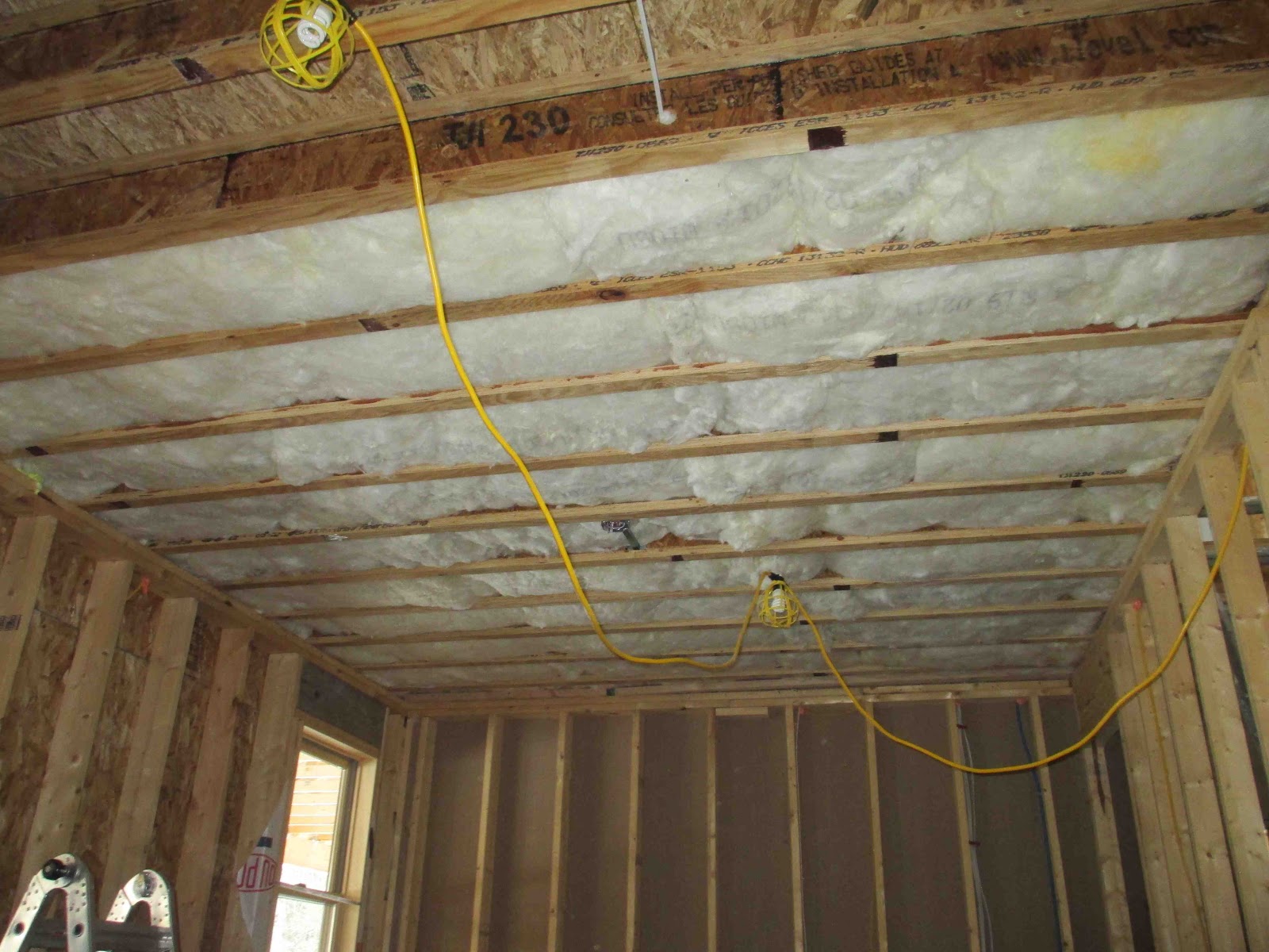 Beech House: Insulation progress