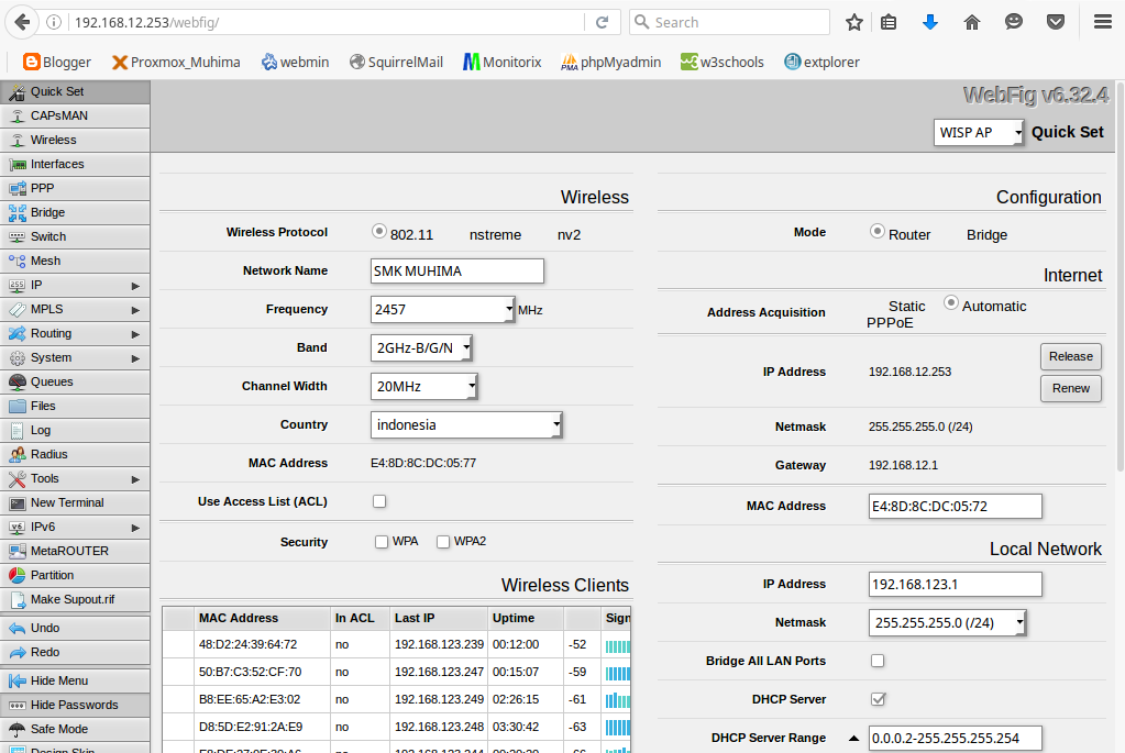 Cara Remote MIkrotik Lewat Web Browser (WebFig)