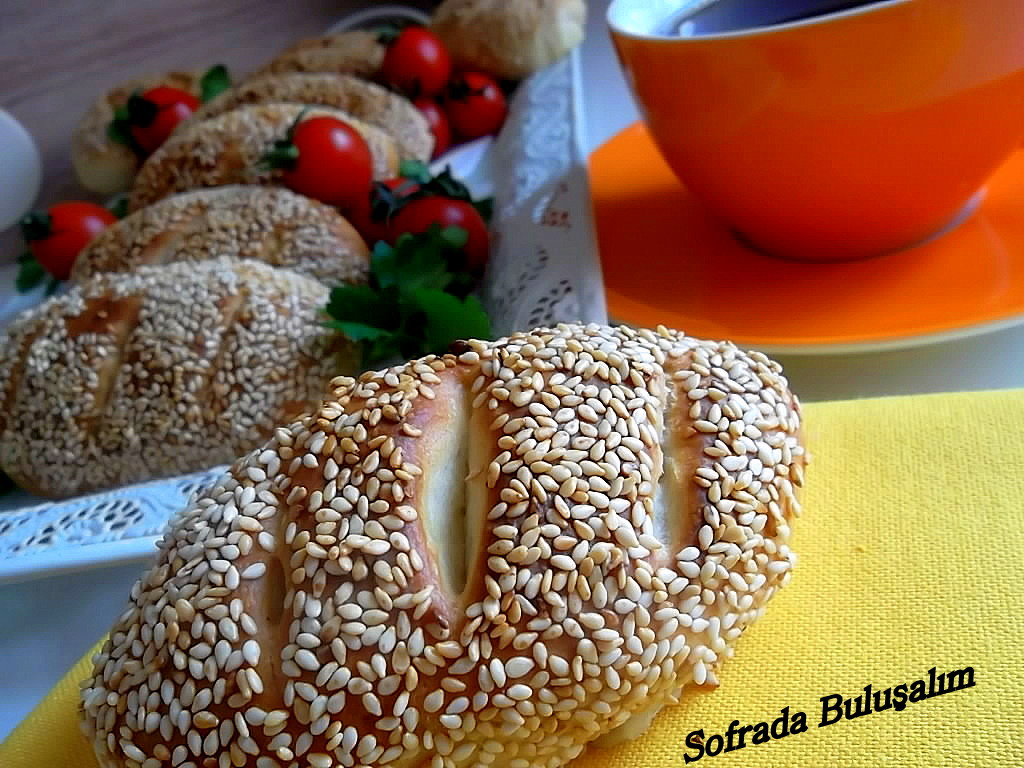 SUSAMLI PEKMEZLİ POĞAÇA (SİMİT POĞAÇA) - sofrada buluşalim