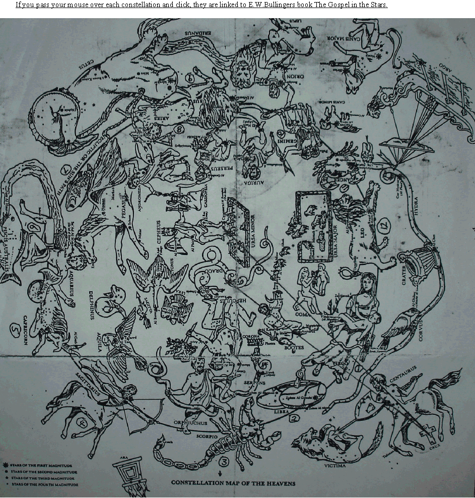 Tammy's Notes: Mazzaroth - The Gospel in the stars