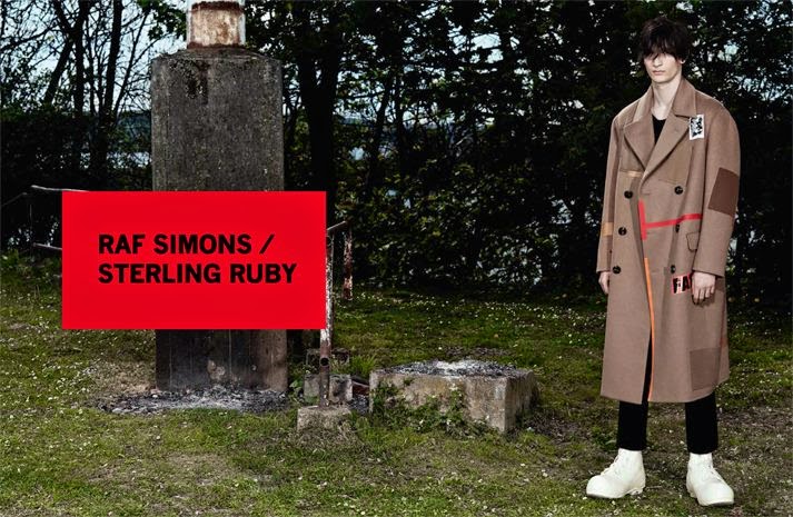 CAMPAIGN: Raf Simons x Sterling Ruby FW14