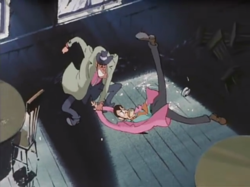 Aaron Long Cartoons - Blog: Pink Jacket Lupin 5