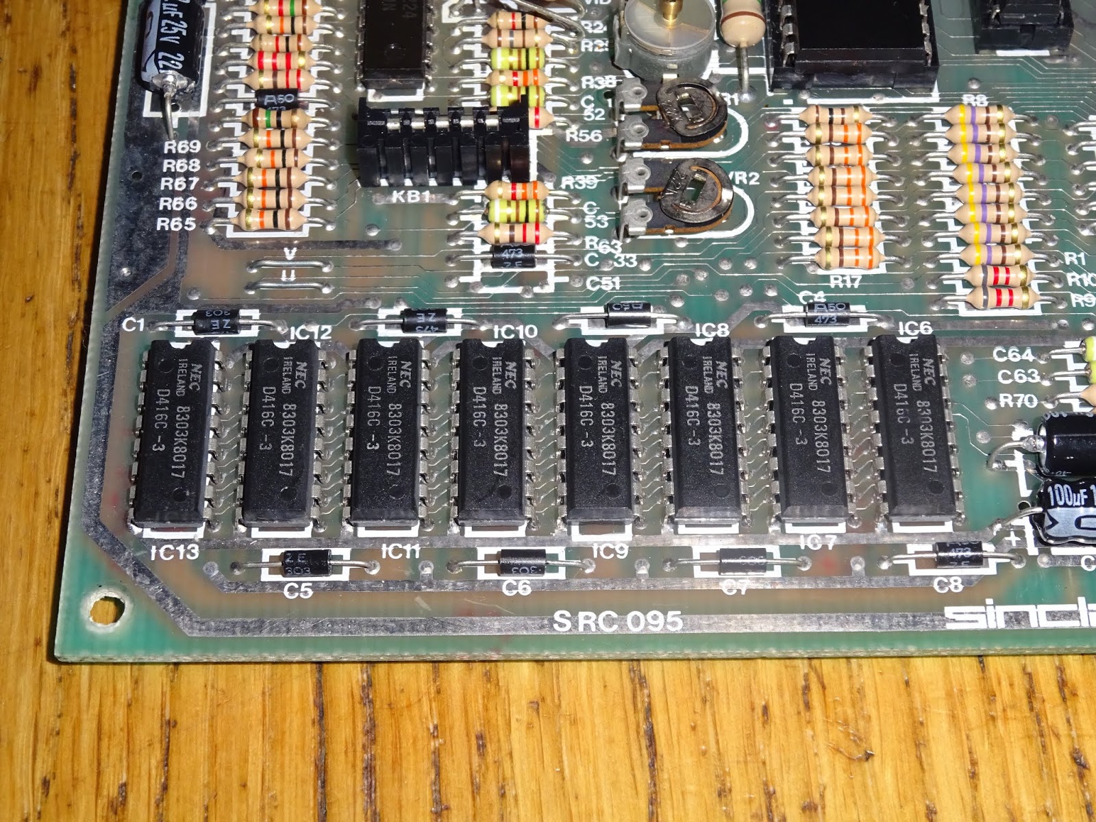 Tynemouth Software: ZX Spectrum, no -5V repair