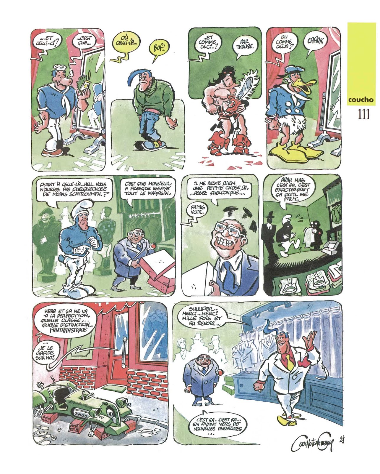 Seulement BD: Charlie 039 Juillet - Année 1985 Scan: madbeatle46 (inédit)