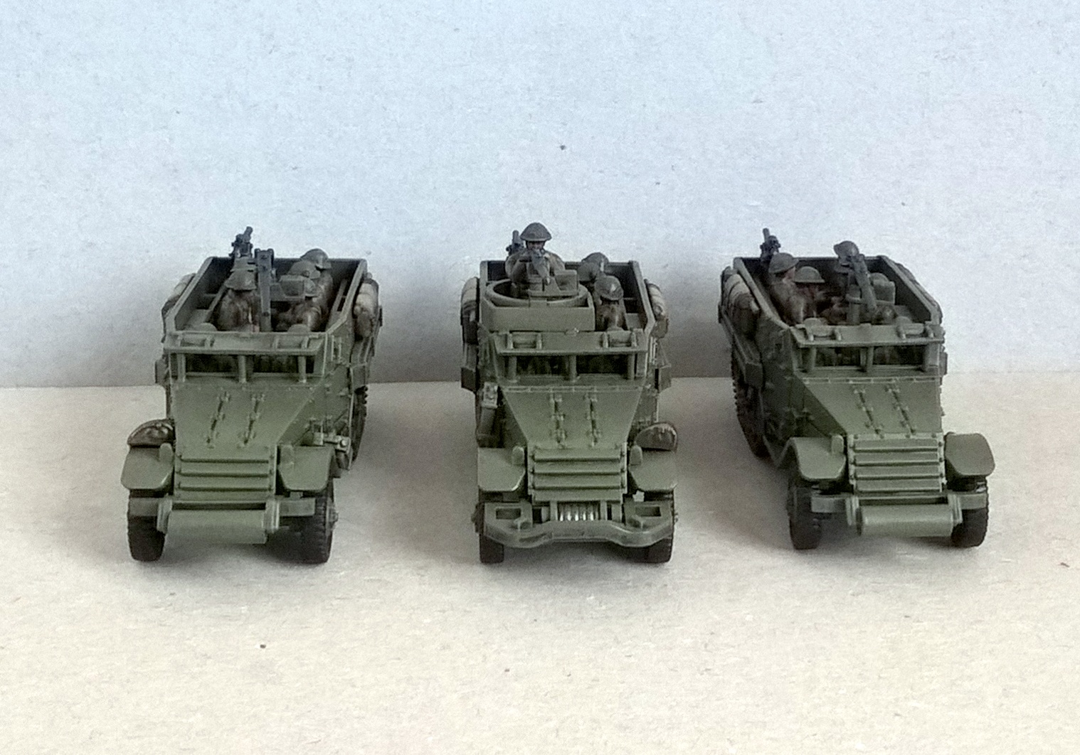 Aurelius Legion: Plastic Soldier Company Allied M5 Halftrack 1/72 Scale - WW2 - Finished