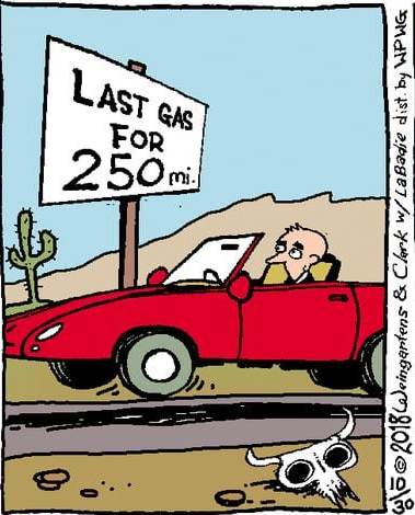 Barney & Clyde Appreciation Blog: The gas gouge.