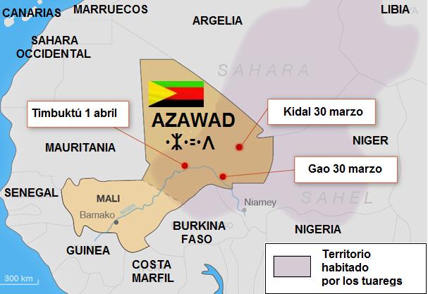 CUADERNO DE GEOGRAFIA CANARIA: Azawad