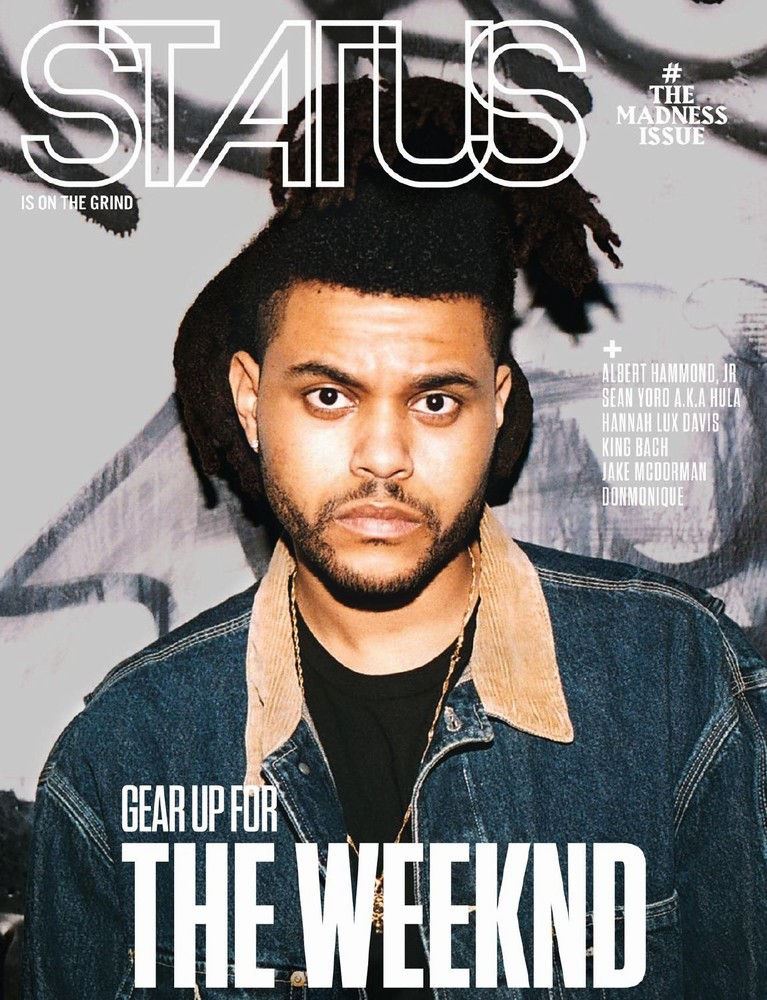 Abel Tesfaye para STATUS Magazine Agosto 2015