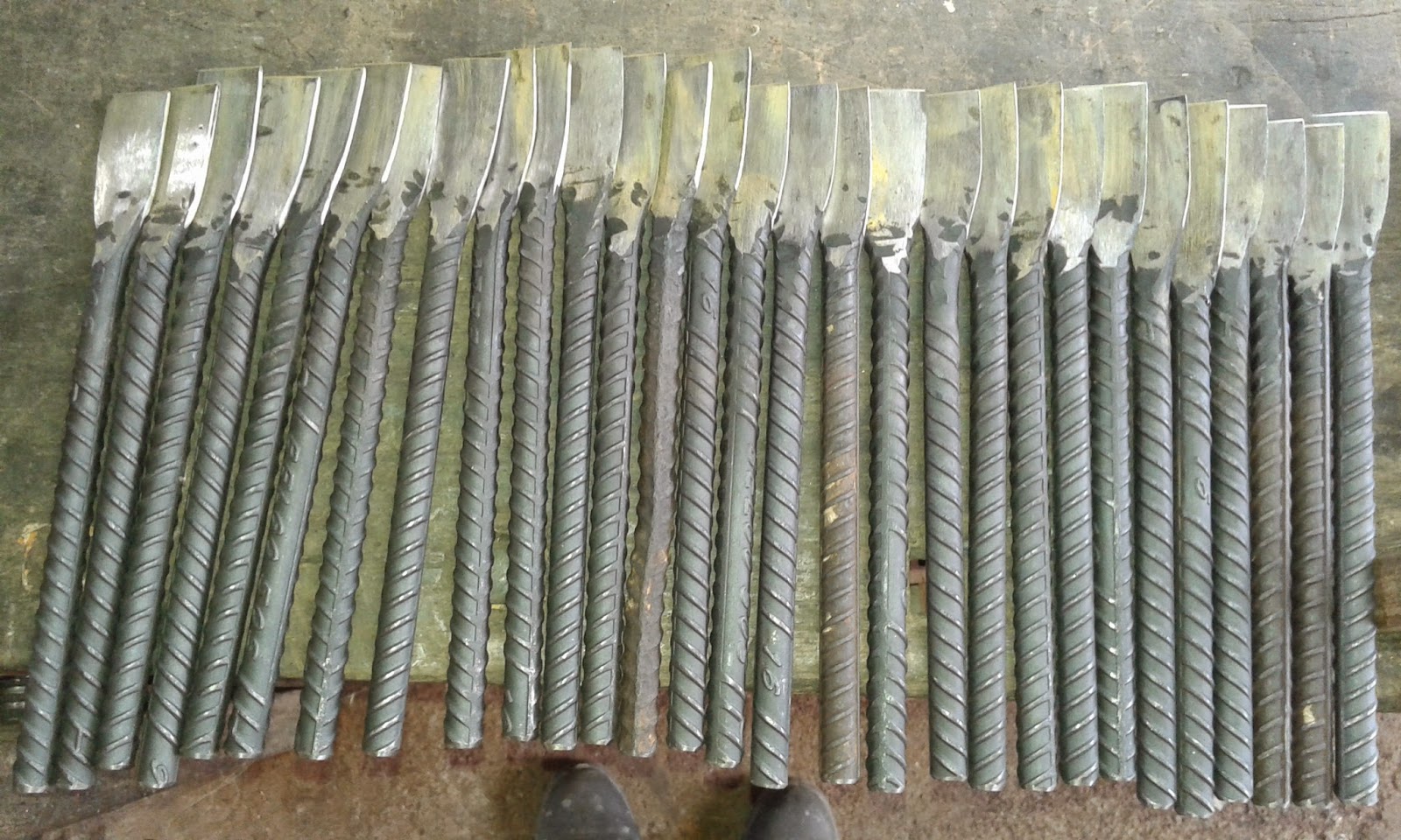 FORJAMENTO E FERRAMENTAS - F&F: Forjamento de uma Talhadeira e ...