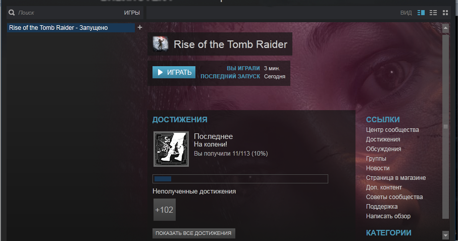Rise of the Tomb Raider (стандарт) запуск на слабом ноутбуке, активация - Сделай сам