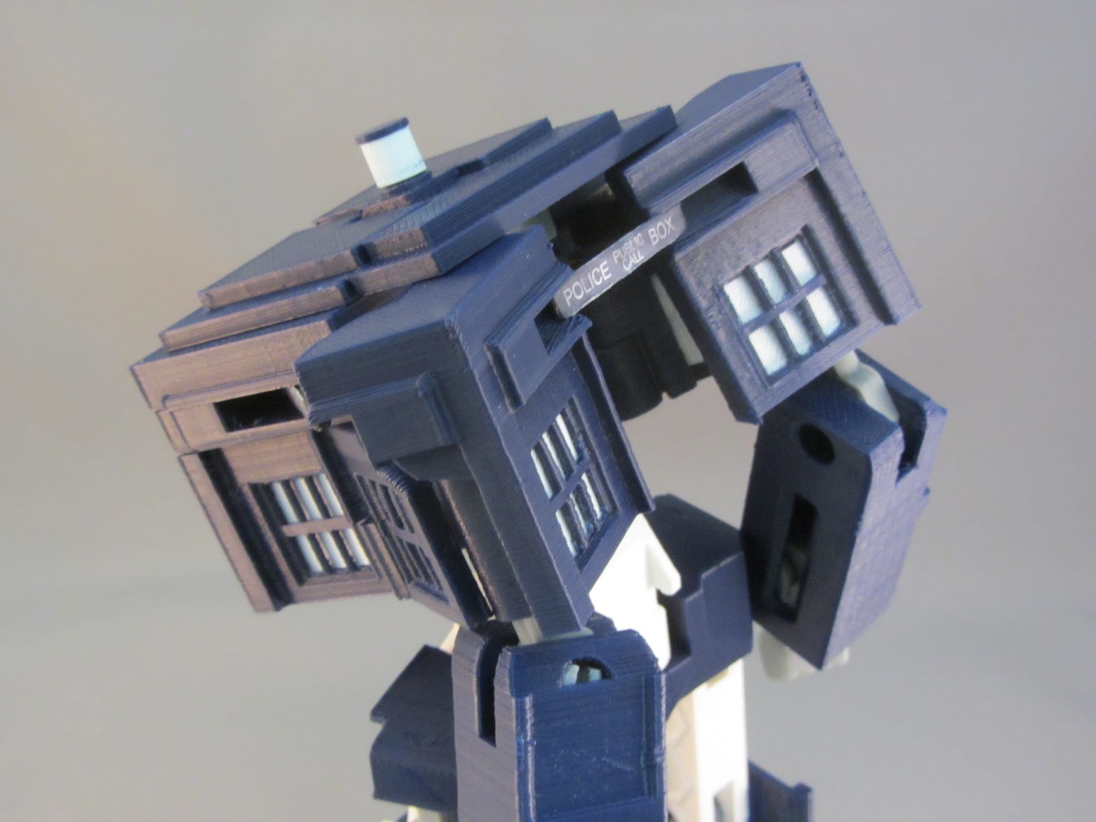 Drew's Robots: Transforming Tardis: Many more photos