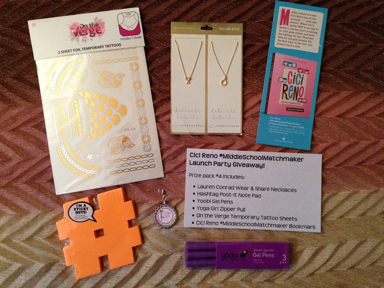 Kristina Springer: Cici Reno #MiddleSchoolMatchmaker Online Launch Party!!