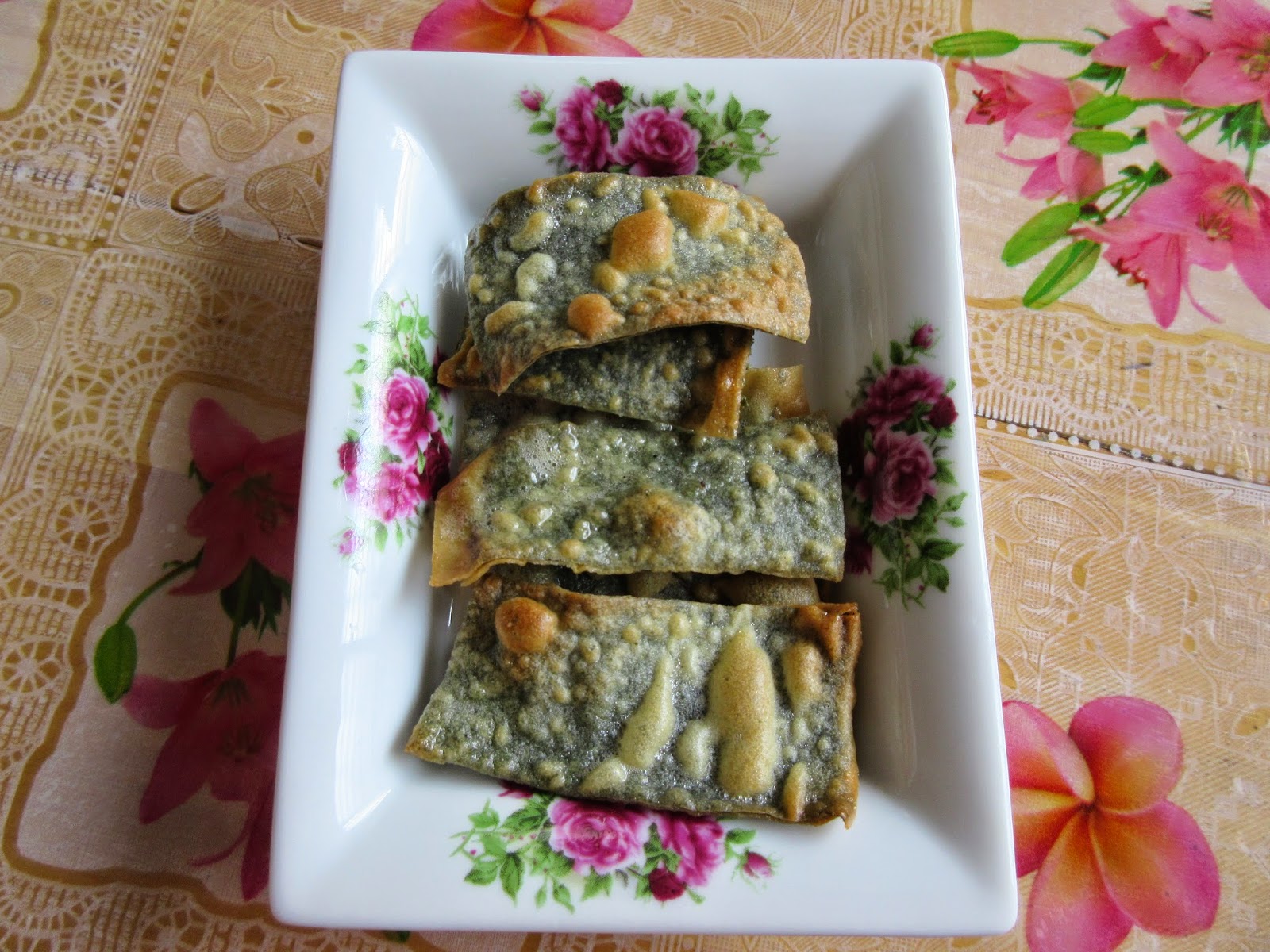 Sumptuous Flavours: Cookies : Seaweed Crispies