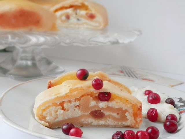 ARBATOS PERTRAUKĖLĖ: Austriškas varškės štrudelis