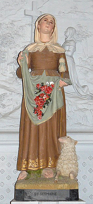 Statues de Ste Germaine de Pibrac: Représentations de Sainte Germaine ...