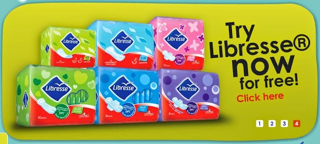 Free Samples and Good Deals: Libresse Free Sanitary Pad to your door step!