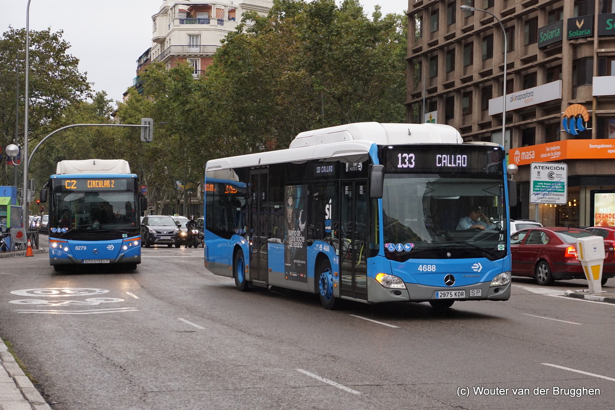 Openbaar Vervoer Wereldwijd: Autobussen in Madrid