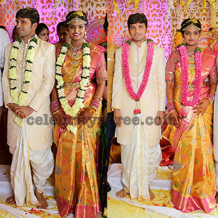 Varsha Reddy Wedding Saree - Saree Blouse Patterns