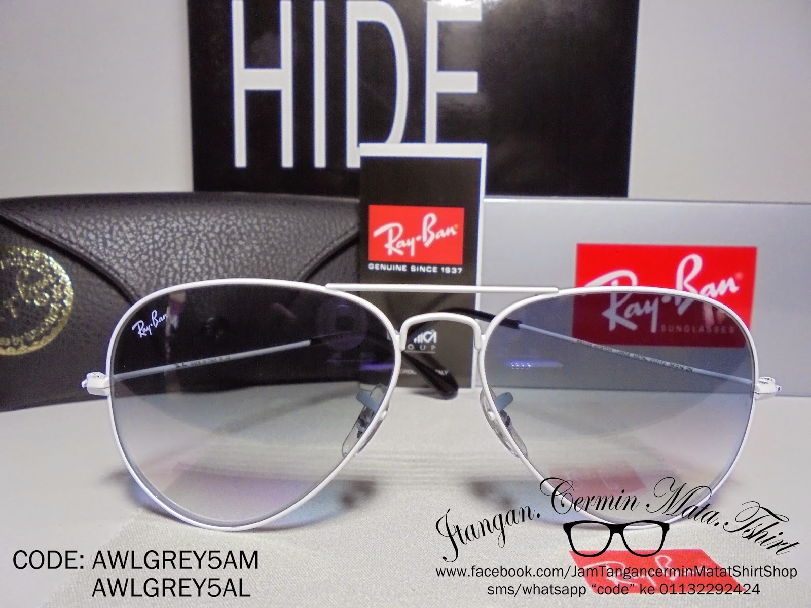 KOLEKSI CERMIN MATA RAY BAN: RAY BAN AVIATOR LARGE METAL COLLECTIONS