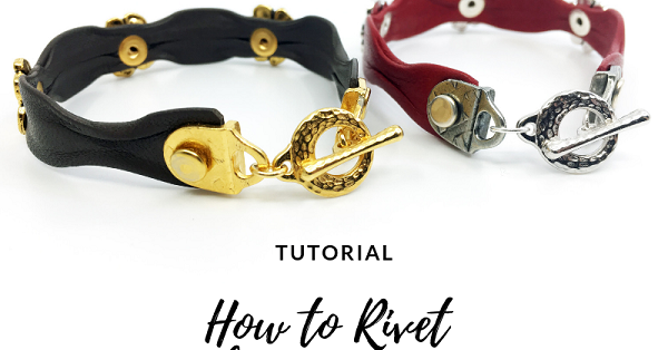 How to Rivet a Bracelet Using Strap Tips / The Beading Gem