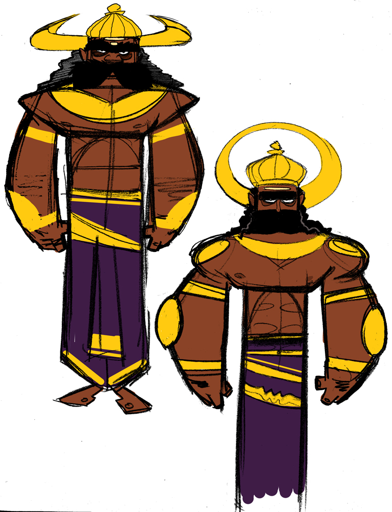 Rajesh P. Sakpal: Ravan (concept art)