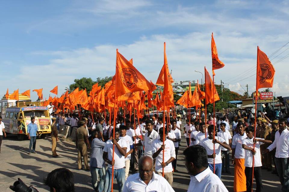 Photos speak about Hindu Munnani rally in Coimbatore - VSK