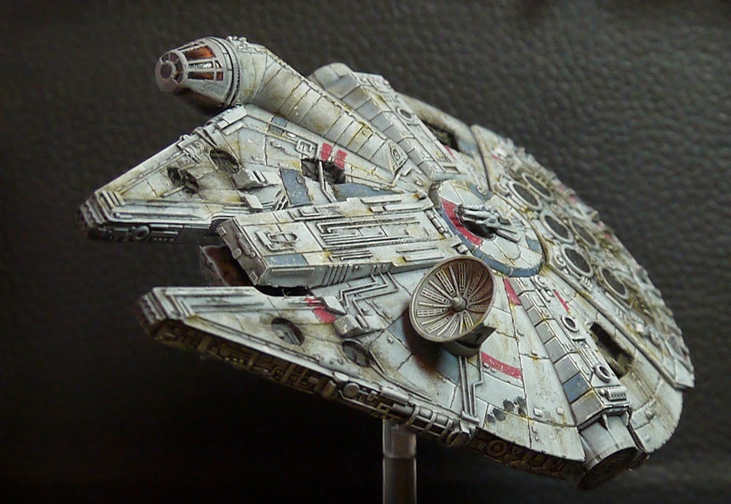 Rule 37: X-Wing Showcase : Millenium Falcon Repaint