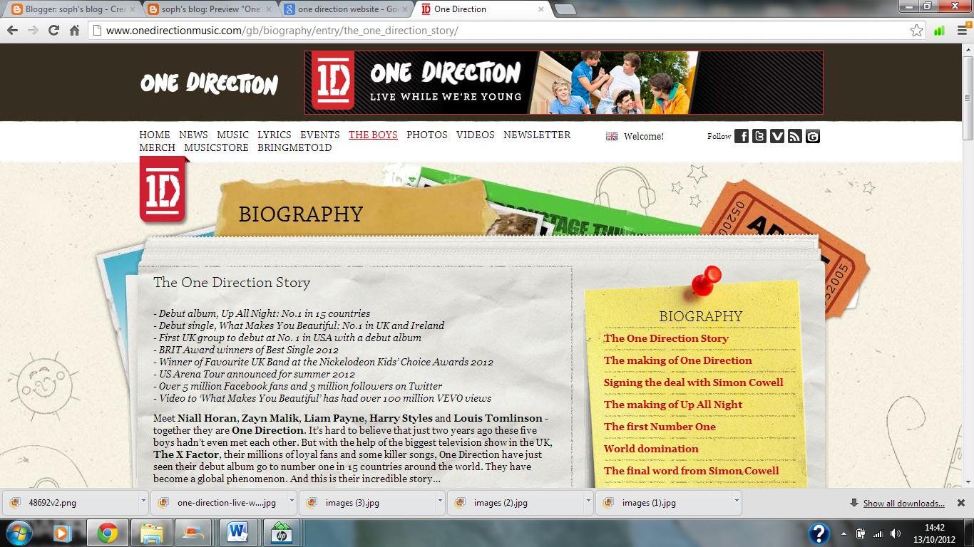 soph's blog: One Direction - Live While Were Young