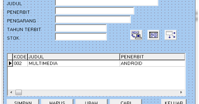 Membuat Program Perpustakaan dengan Delphi | SOURCE CODE