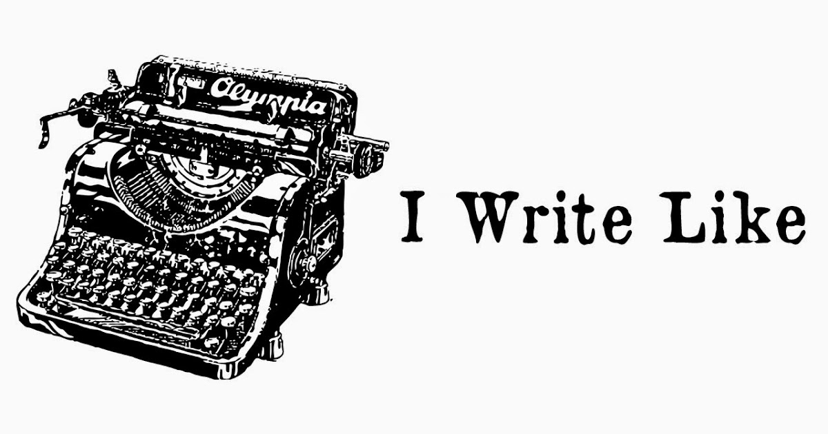 Kickapoo Creative Writing {Spring 2017}: I Write Like...