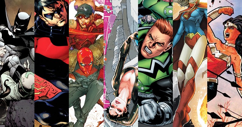 Fruitless Pursuits: DC Reboot Review: Batman #1, Nightwing #1, Red Hood ...