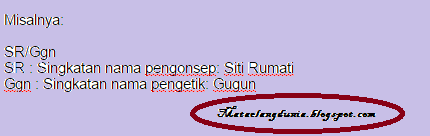 Pengertian Inisial, Penempatan Inisial, dan Contoh Inisial - SUSAN AZZAHRA