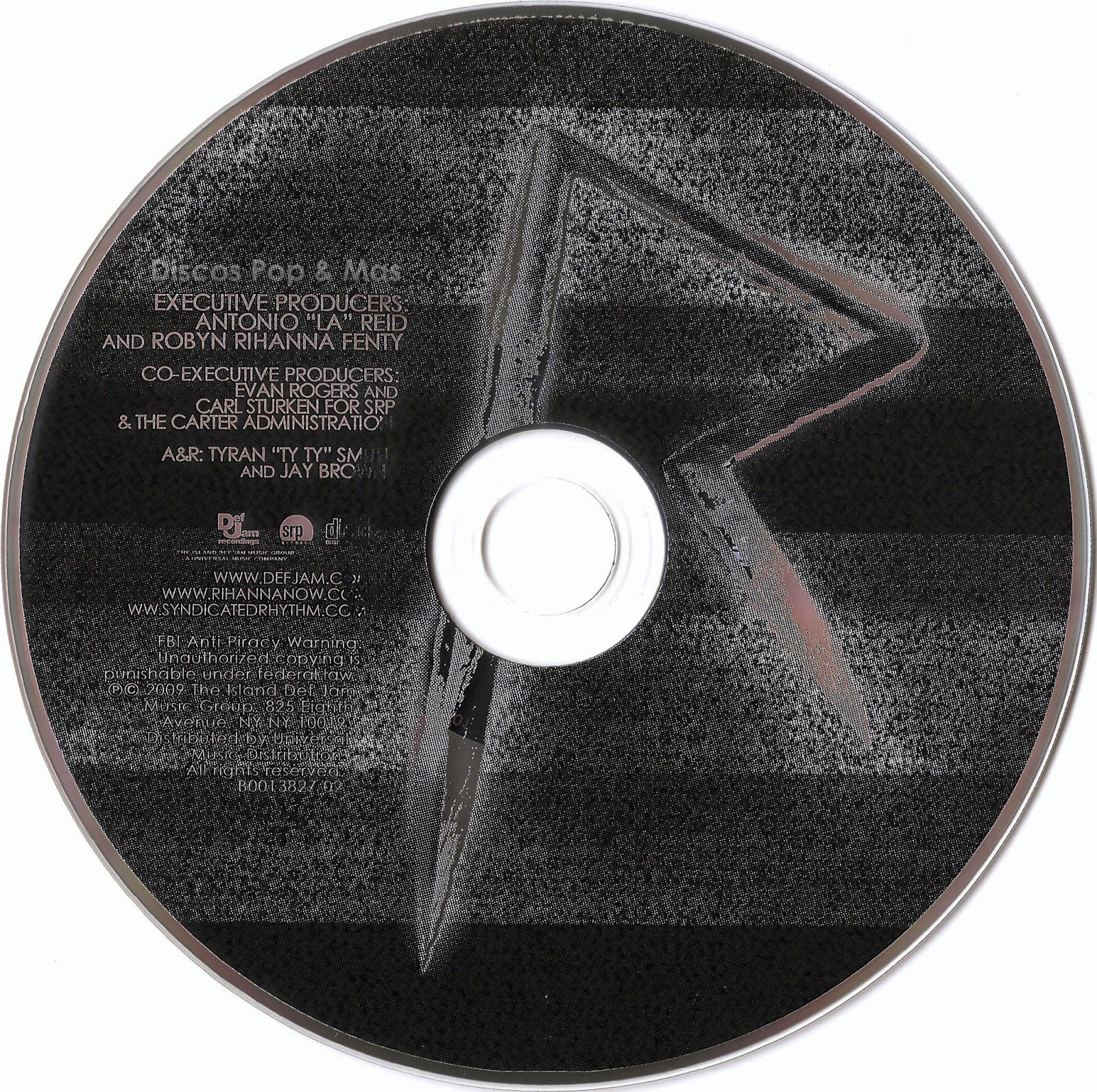 Discos Pop & Mas: Rihanna - Rated R