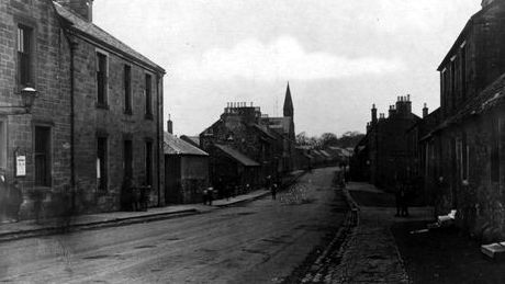 Tour Scotland: Old Photograph East Calder Scotland