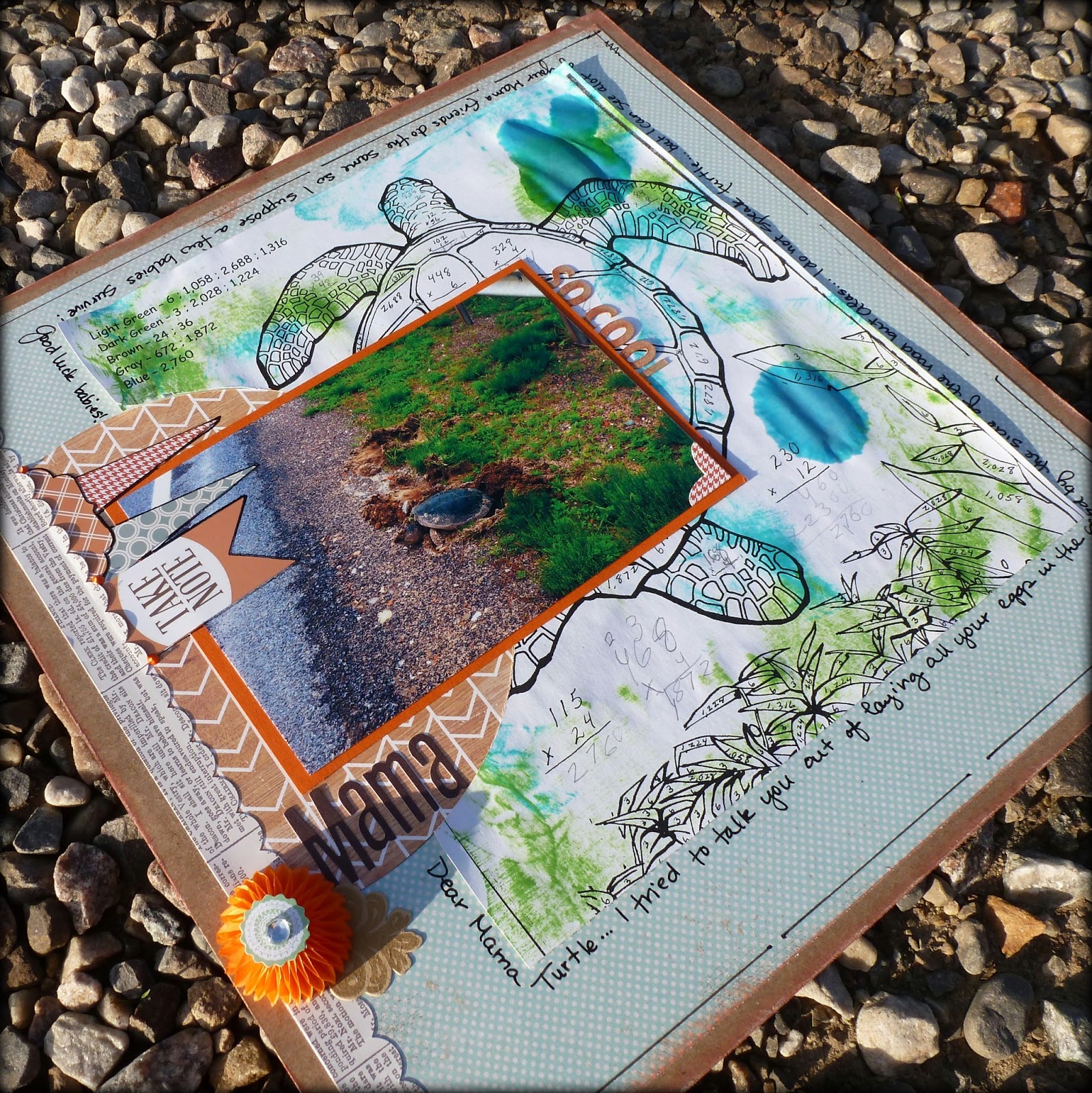 Mitralee: Mama Turtle Layout