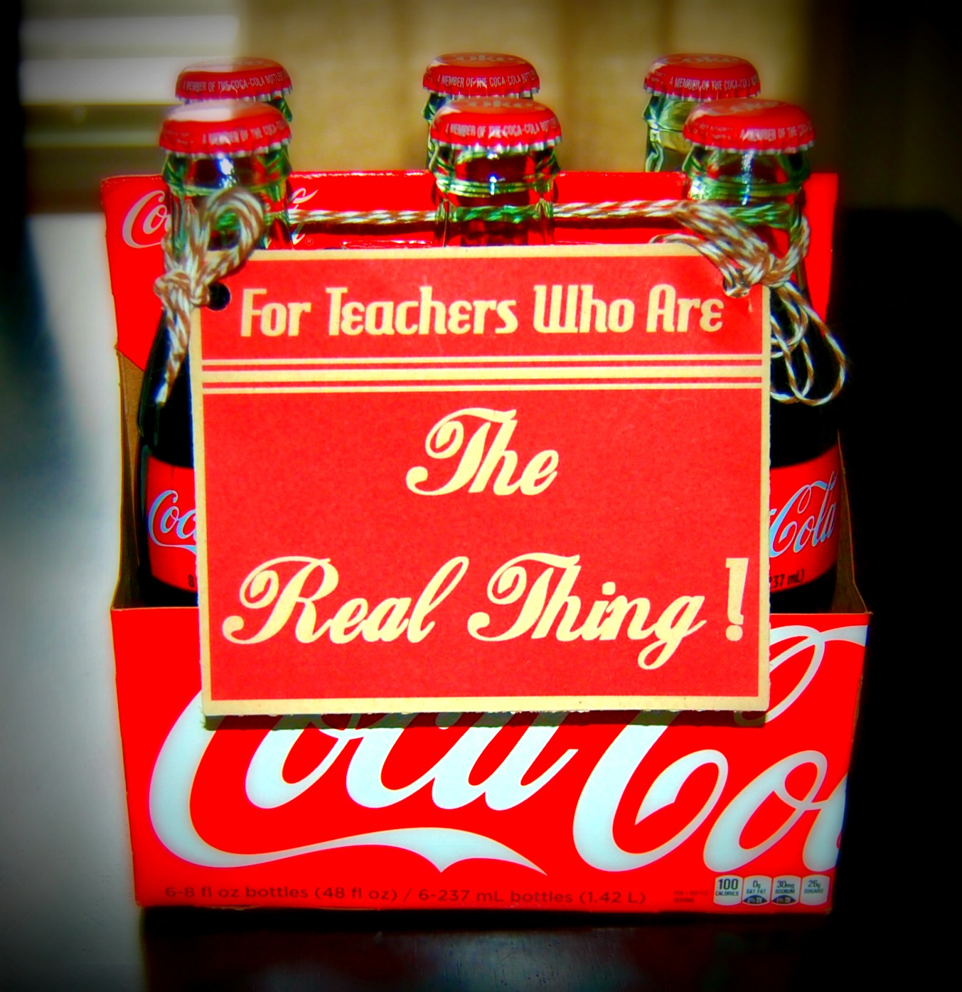 Coke Teacher Gift