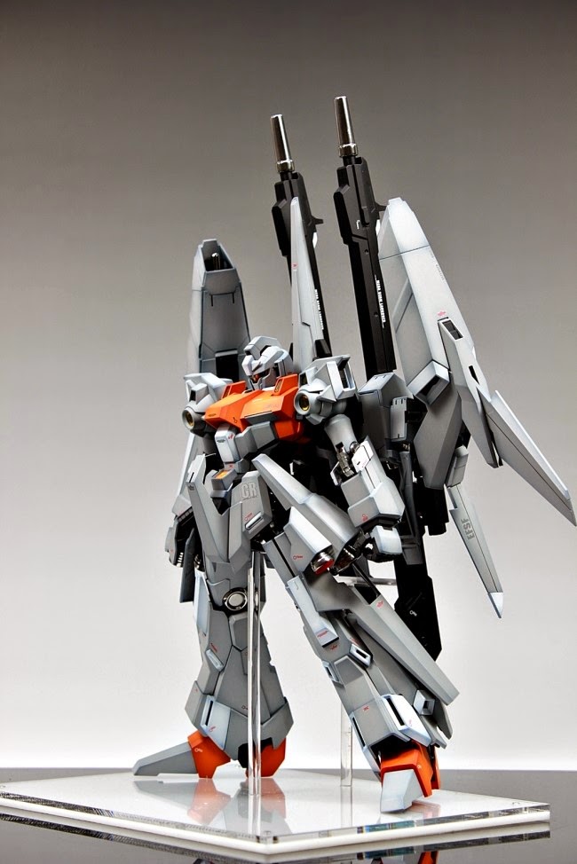 MG 1/100 ReZEL Type C Defenser a + b unit General Revil Painted Build