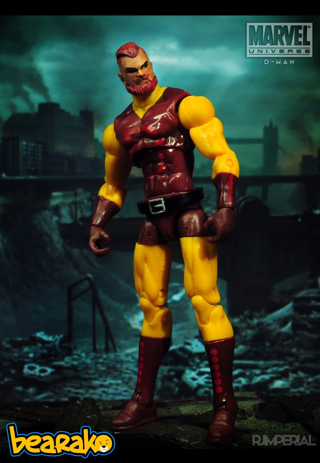 Bearako's Corner: TOY CUSTOM: D-man (Demolition Man)