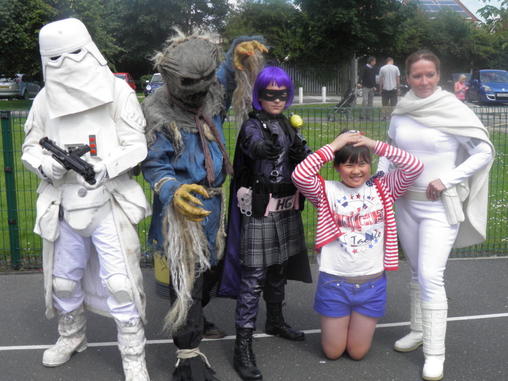 HOLLYWOOD HEROES: Liscard Primary School Summer Fair