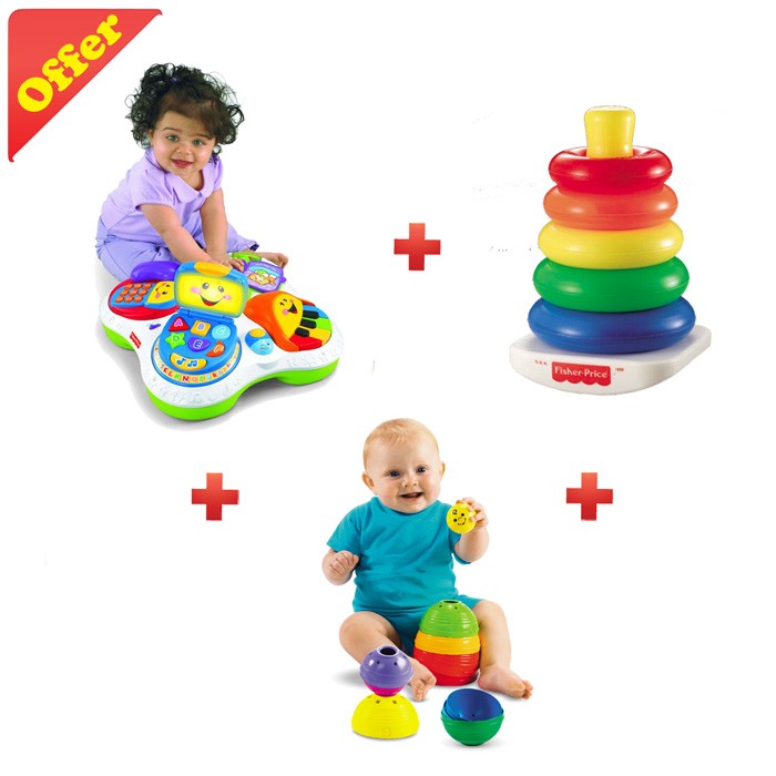 Fisher-Price Store India: Laugh & Learn Busy Day Learning Table+Rock-A ...
